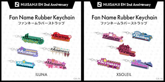「NIJISANJI EN 2nd Anniversary」グッズが2023年5月12日(金)11時(JST)からにじストア・ENストアにて同時販売決定！ | にじさんじ